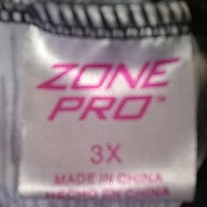 Zone Pro | Intimates & Sleepwear | Zone Pro Sports Bra Sz 3 X Nwt ...